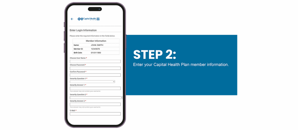 Mobile App - Capital Health Plan