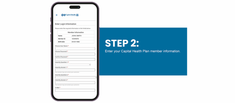 Mobile App - Capital Health Plan